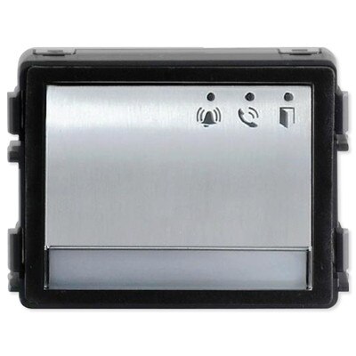 ABB-Welcome Audio Module, 1-Row Pushbutton for 1/2 Calls