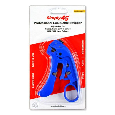 Simply45 Professional Adjustable LAN Cable Stripper and Cutter