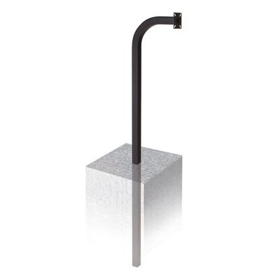 Linear Residential Entry System Gooseneck Pole