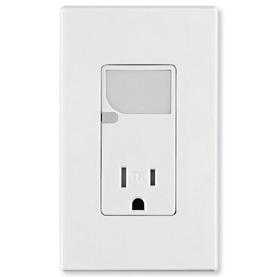 Leviton Combination Wall Switch (LED Guide Light & Receptacle)