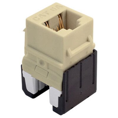 On-Q Quick Connect Cat6a RJ45 Keystone Connector