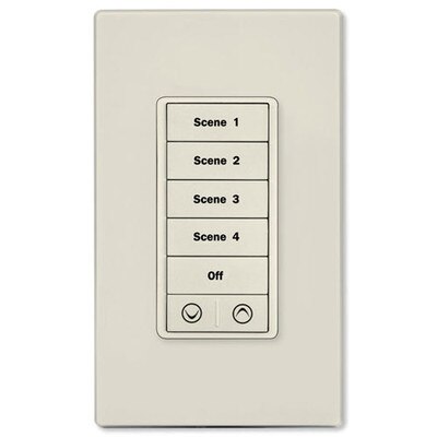 PulseWorx UPB Wall Controller with Load Relay, 7 Button