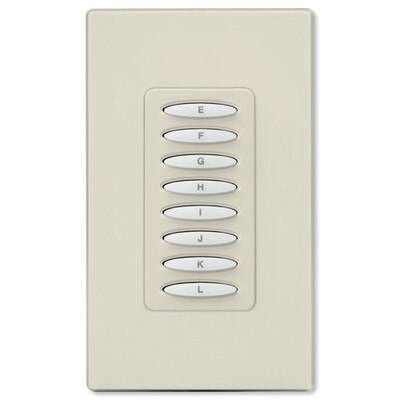 PCS PulseWorx UPB Wall Controller, 8 Button