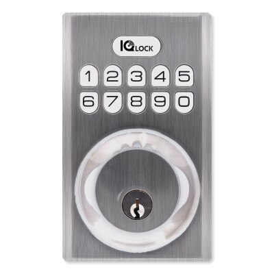 Qolsys IQ Lock-PG Push Button Deadbolt