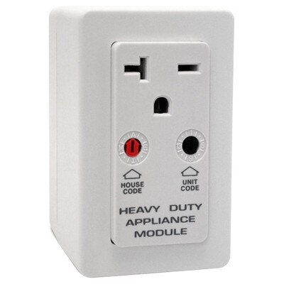 X10 PRO PAM04 Heavy-Duty Plug-In Appliance Module, 20A, 240V
